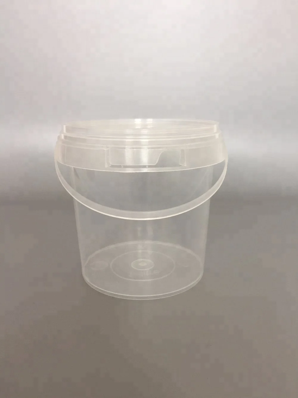 1litre Clear Plastic Pail With Lids Food Grade - Buy 1litre Food Grade ...