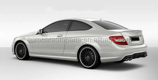 Complete Body Kits For W204 C300 C260 Facelift To C63 Coupe Style 2011 ...