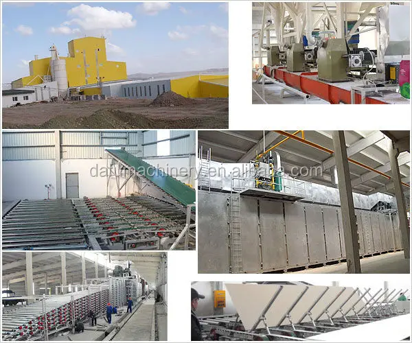 Gypsum Board Production Machine/gypsum Ceiling Board Making Machine ...