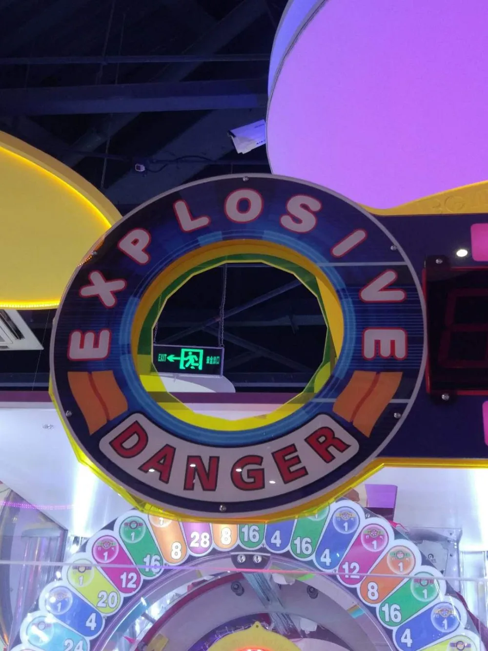 Kids Fun Throwing Pop A Ball Ticket Redemption Arcade Game Machine For ...