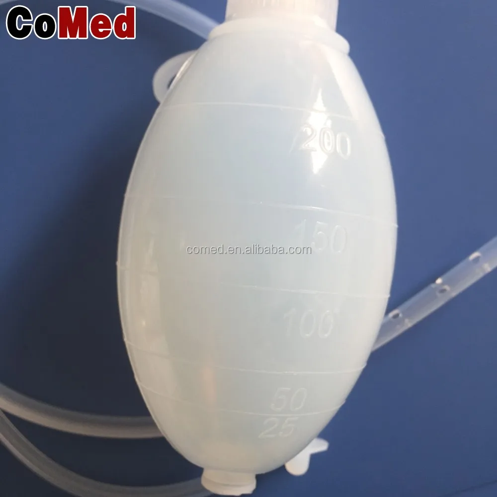 Clinical Disposable 100ml Drainage Ball Negative Pressure Ball For ...