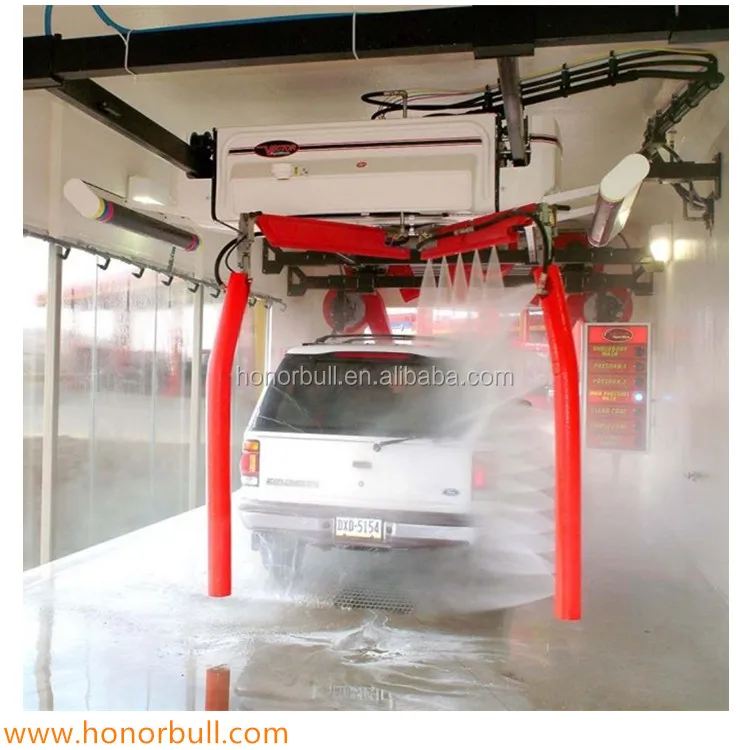 Automatic Car Wash Portable System With Waterproof Car Wash Clothing ...