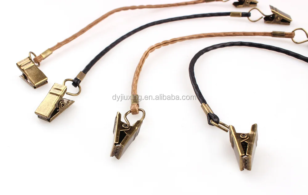 Adjustable Hat Clip / Cap Cord Leather Golf Hat Clip Capstrap - Buy ...