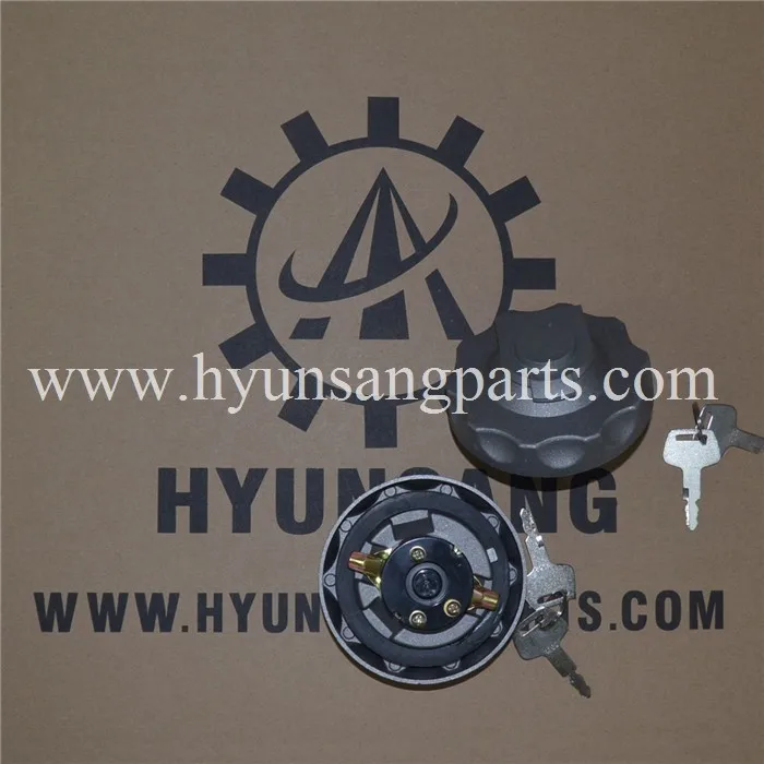 Hyunsang Excavators Parts Tank Fuel Cap 31q4-02130 31qb-02015 31n4 ...