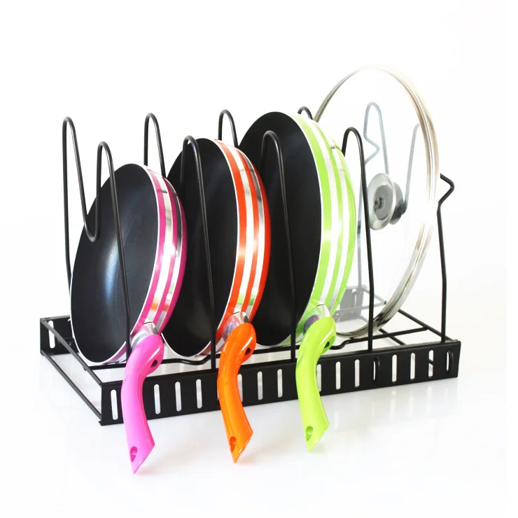 Hot Selling Kitchen Tools Frying Pan Stand Rack Pot Lid Rack Kitchen ...