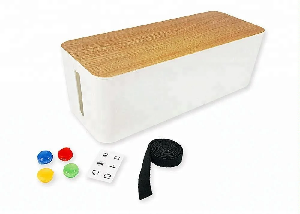 Power Cable Organizer Box - Computer,Tv,Hdmi Cord Organizer - Surge ...