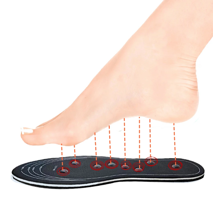 Magnetic Therapy Foot Massage Insole Pain Relief Acupuncture Magnet ...