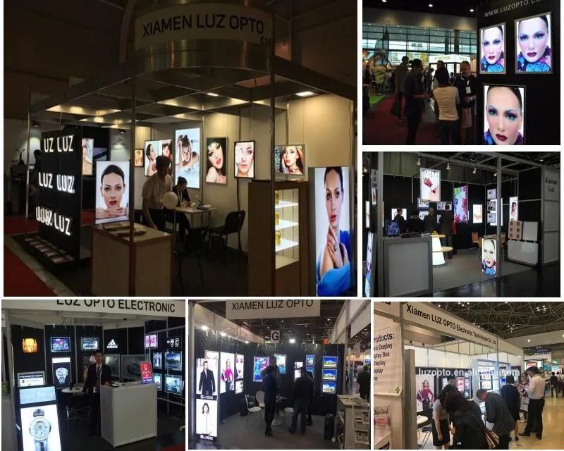 LUZ Lockable A0 Waterproof Advertising Lightbox Outdoor