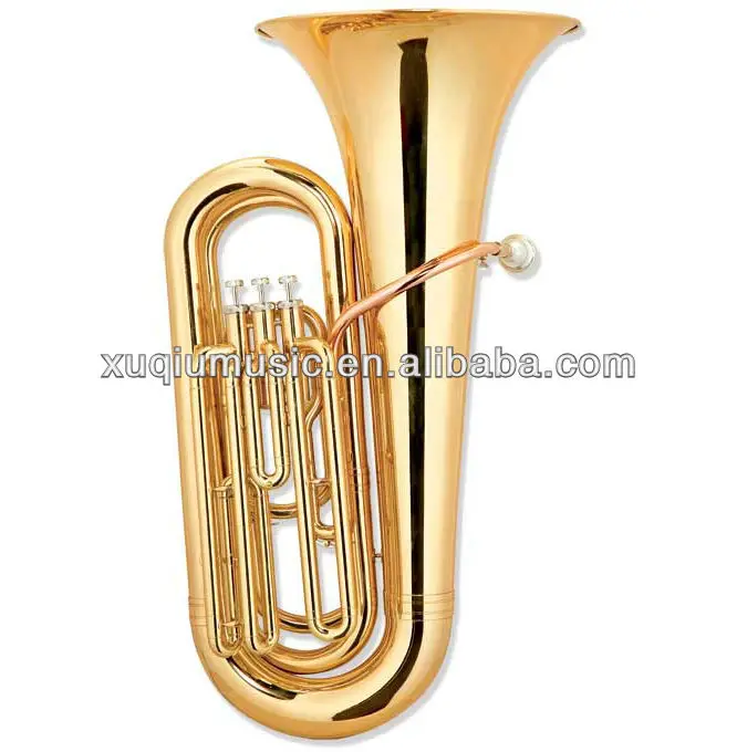 XTA006 Tuba 4 Keys - Professional Gold Lacquer Instrument