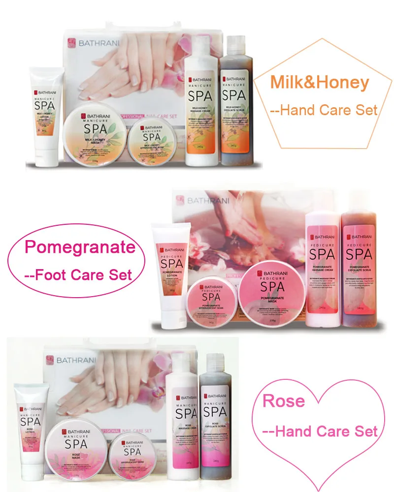 Manicure And Pedicure Cream Spa Set Orange Ginger Warm For Winter Hand ...