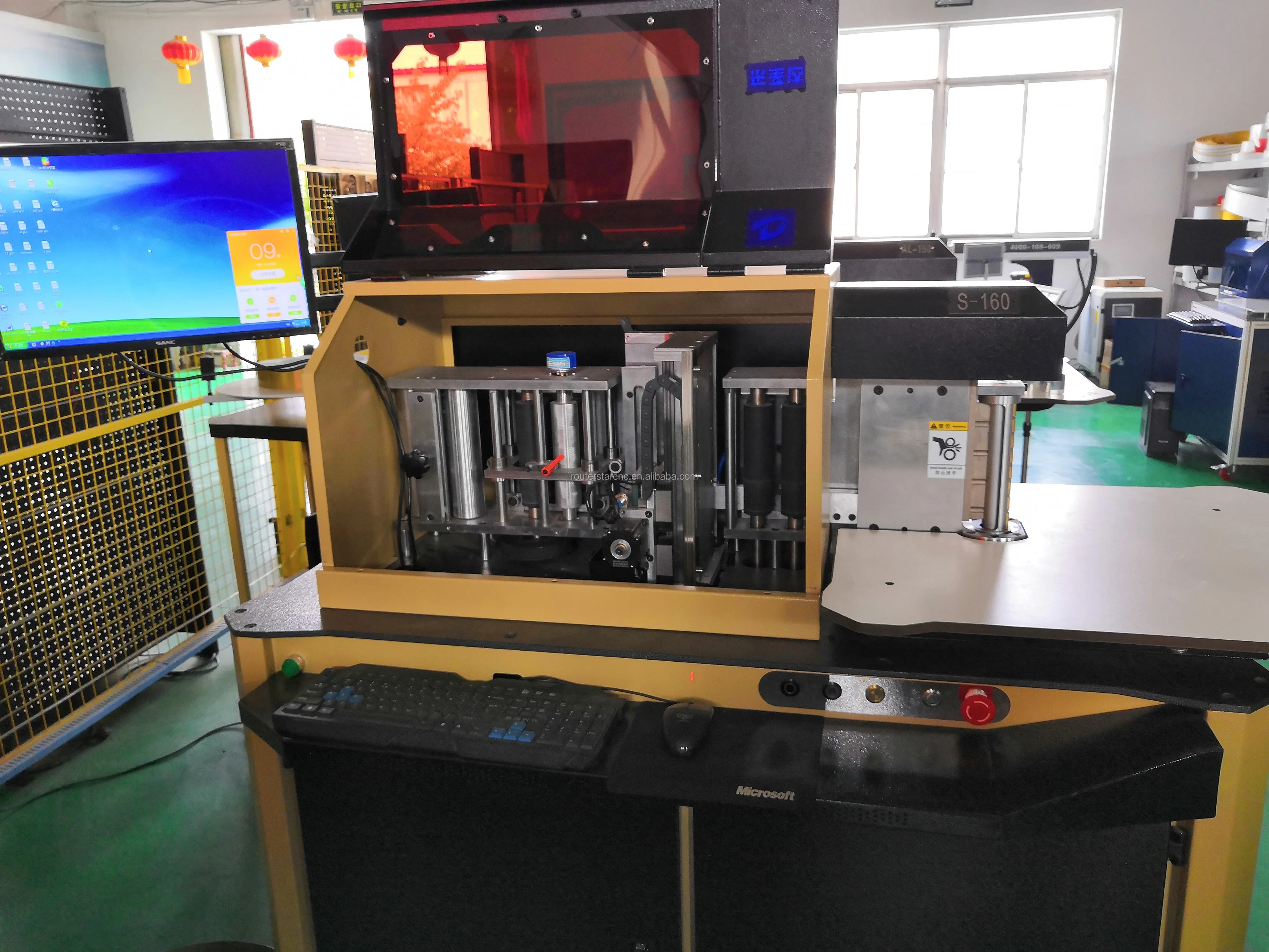 Routerstar RS-150AL - Automatic CNC Channel Letter Bending Machine