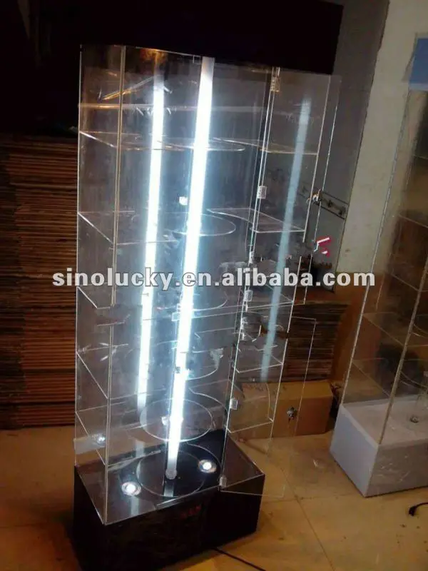Hexagonal Acrylic Rotating Display Rark,Product Showcase - Buy Acrylic ...