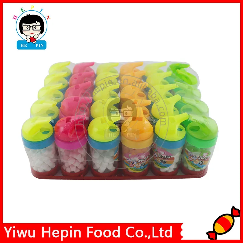 Pressed Candy In Bottle Compressed Candy With Whistle Sour Baby Bottle ...