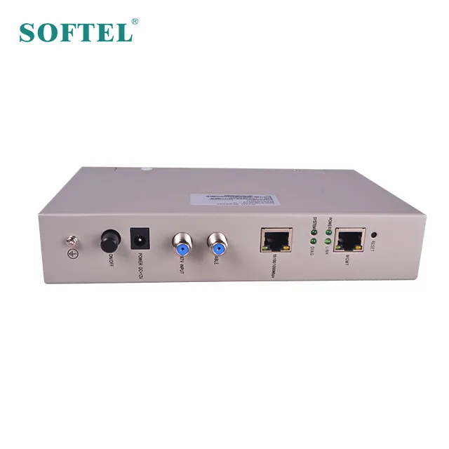 Softel Two 10/100/1000M Indoor Type CATV EOC Master - Fttx