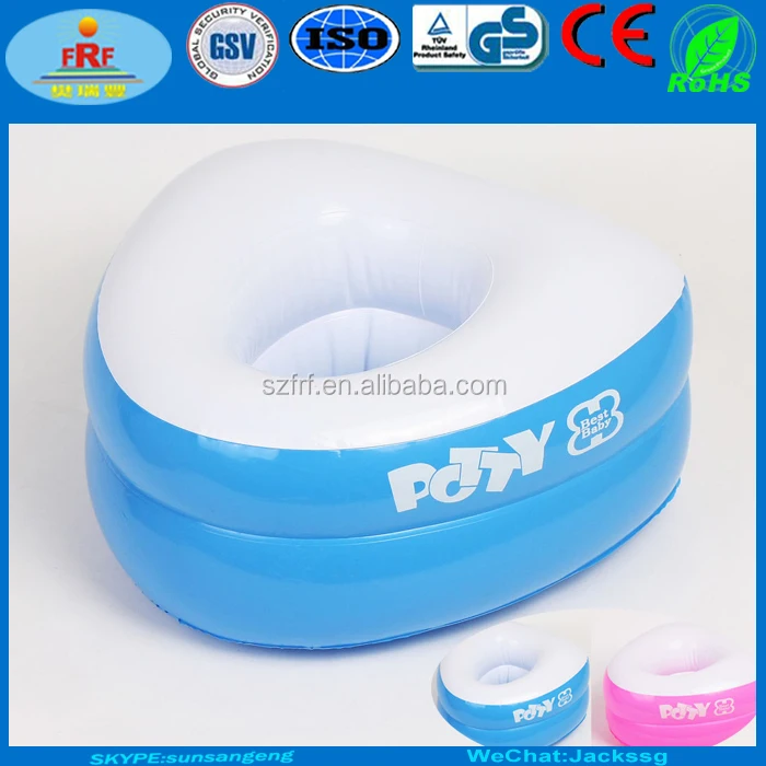 Portable Travel Kids Inflatable Potty - Buy Kids Inflatable Potty ...