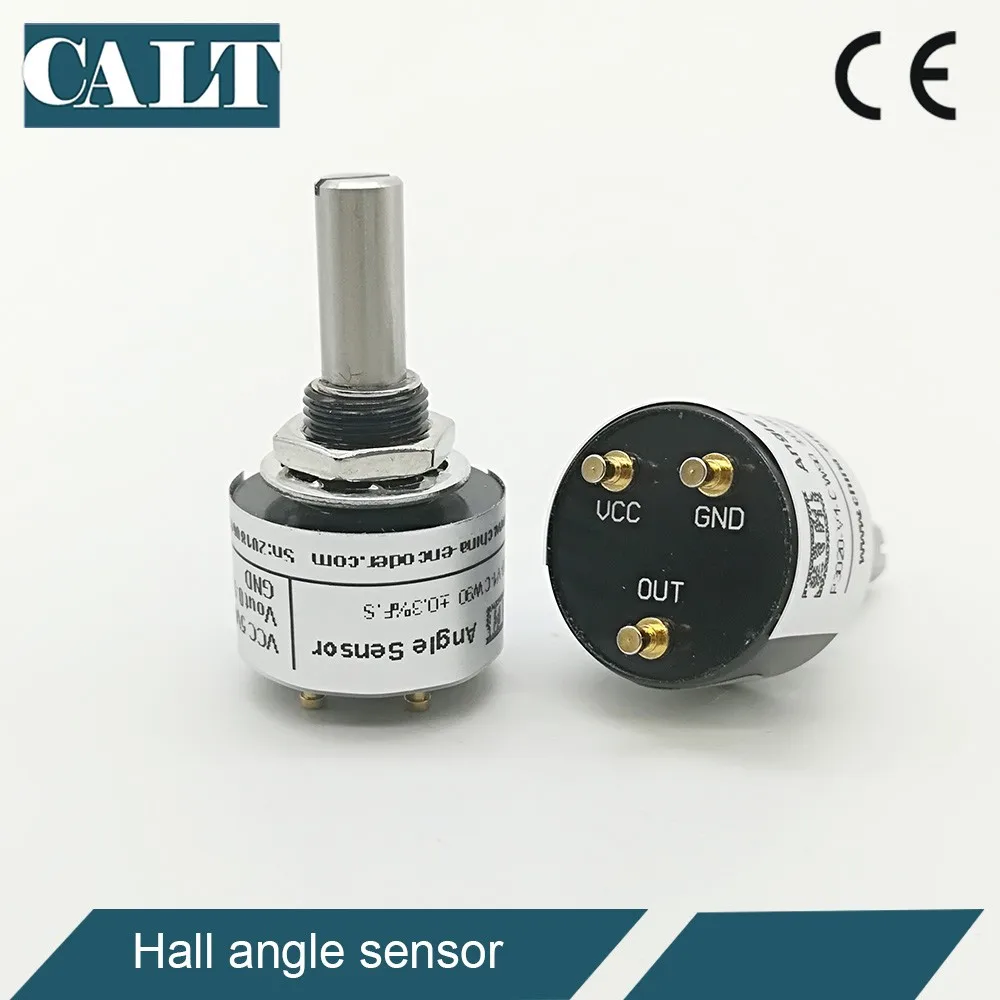 Calt 4-20ma Output Contactless Potentiometer 12 Bits Hall Angle Sensor ...
