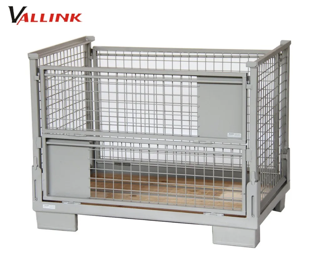 Foldable Steel Mesh Box Pallet - Buy Mesh Box,Steel Mesh Box,Steel Mesh ...