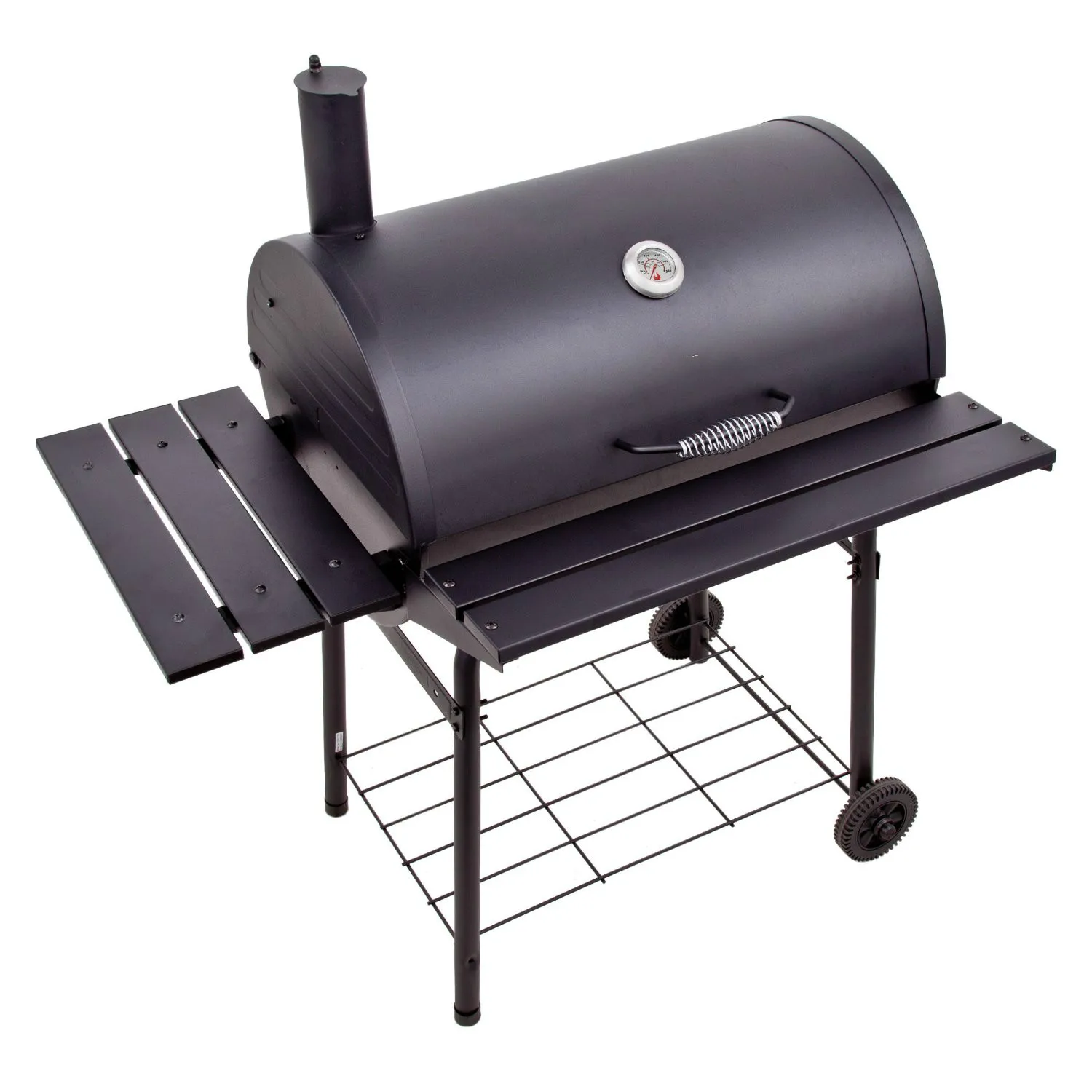 German Style Chimney Trolley Grill Charcoal Barbecue Smoker - Buy ...