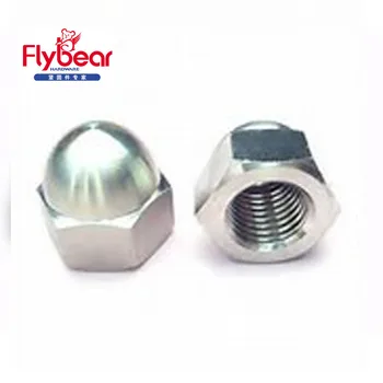 M8/m10 Round Head Cap Nuts Din1587 Q235 Decorative Cap Nut 904l Hex ...