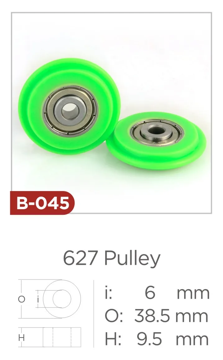 Small Roller Wheel,Sliding Door Wheel,Nylon Cover Wheel With Bearing ...