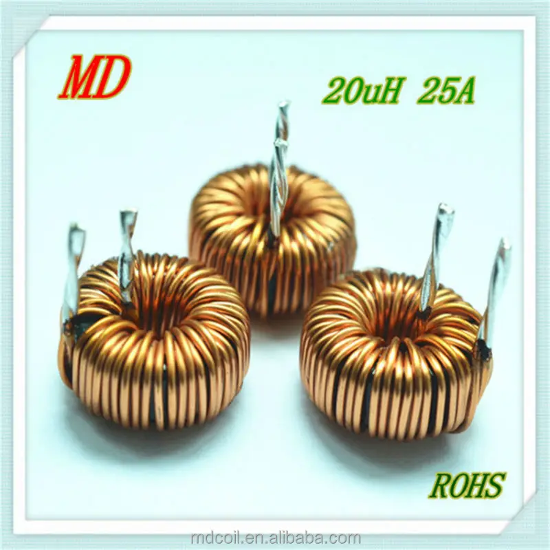 20uh 25a Induktor Tetap Induktor Inti Ferit Kumparan Tersedak Toroida ...