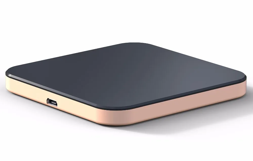 10w Wireless Charging Square Led Wireless Phone Charger Fast Charger ...