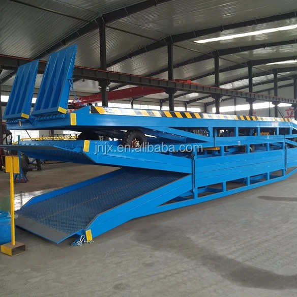 Hydraulic Steel Box Truck Ramp For Loading 6-15 Ton - Buy Truck Ramp ...