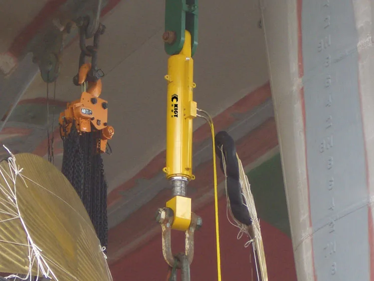 KIET Brand Single Acting Hydraulic Push Pull Cylinders