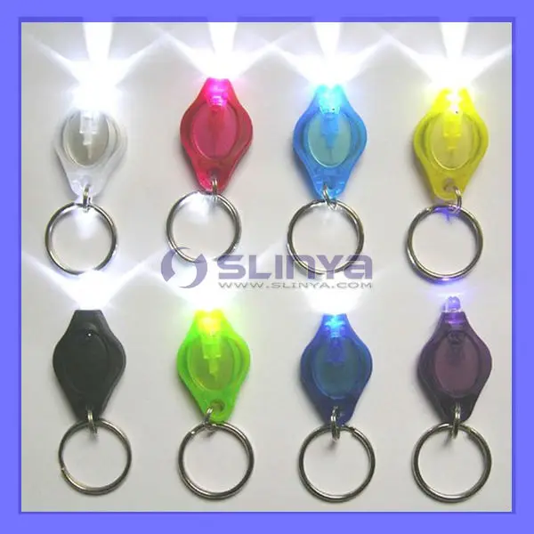 Mini Emergency Light Keychain Flashlight Keyring Led Torch - Buy Mini ...
