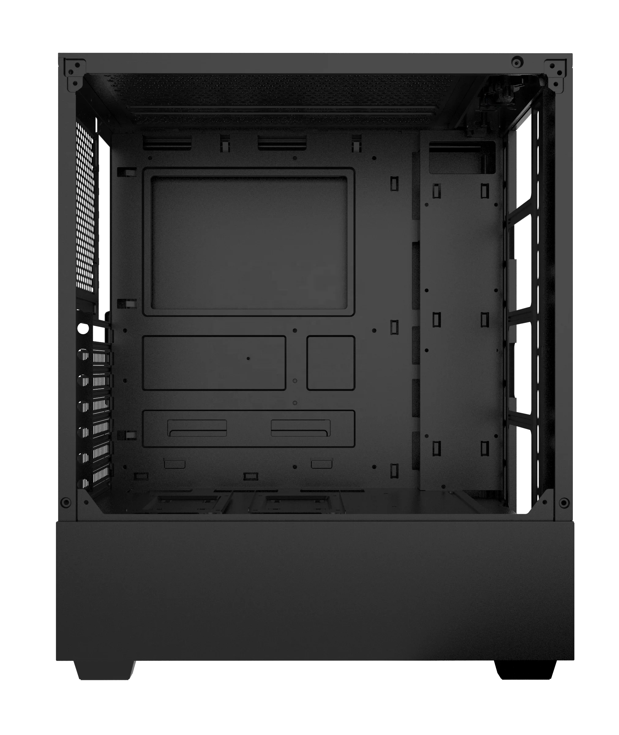 Abs Sand Texture Panel Atx Pc Computer Gamer Case With 4.0mm Tempered ...