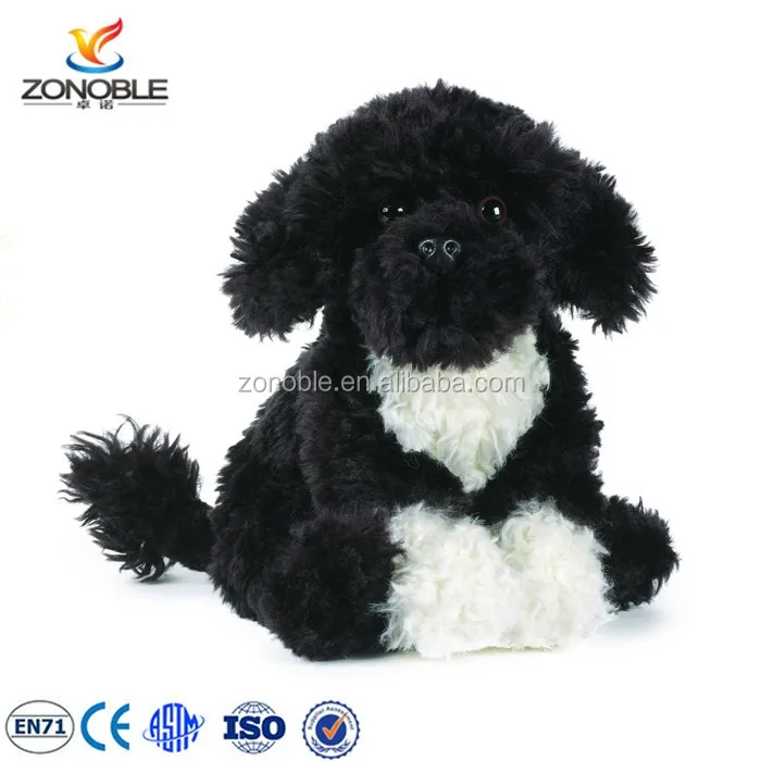 Lovely Soft Stuffed Animal Dog Plush Black Dog - Buy Plush Black Dog ...