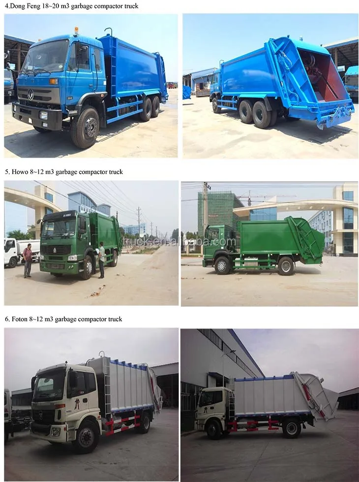 JAC 10 CBM Garbage Compactor - Efficient Waste Management