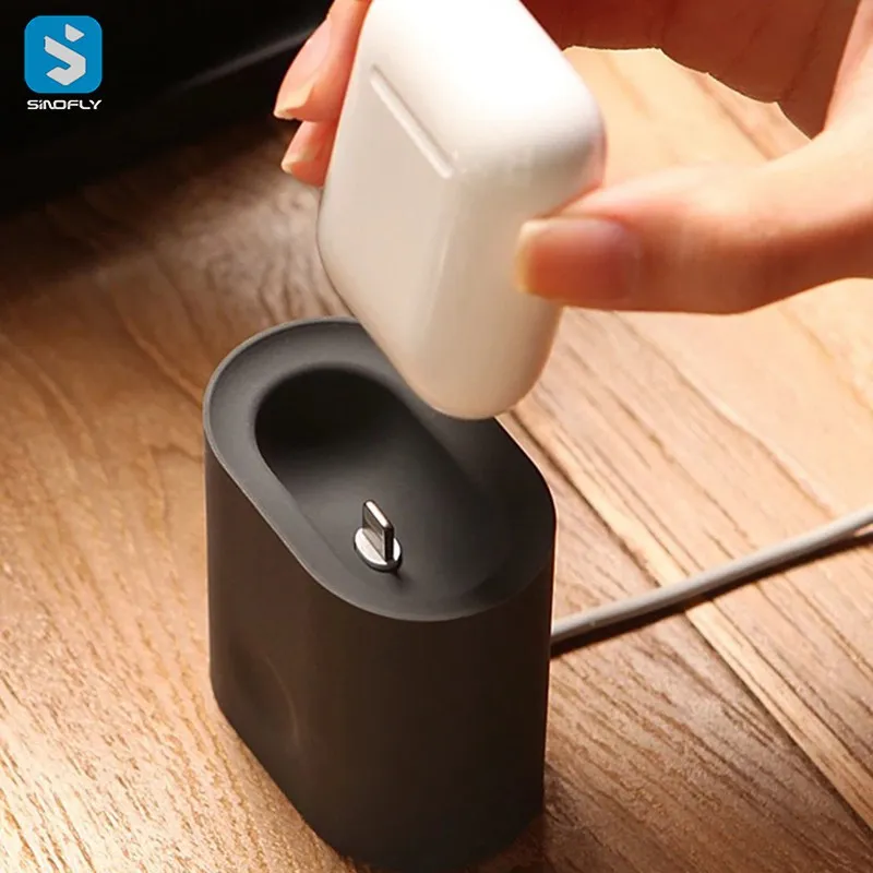 For Airpod Silicone Stand,Charging Case Dock Stand Station For Airpod ...