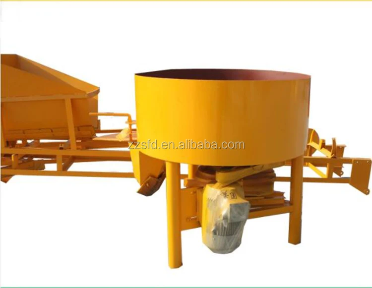 Small Cement Mixer & Concrete Mortar Mixer for Cement Brick Forming ...