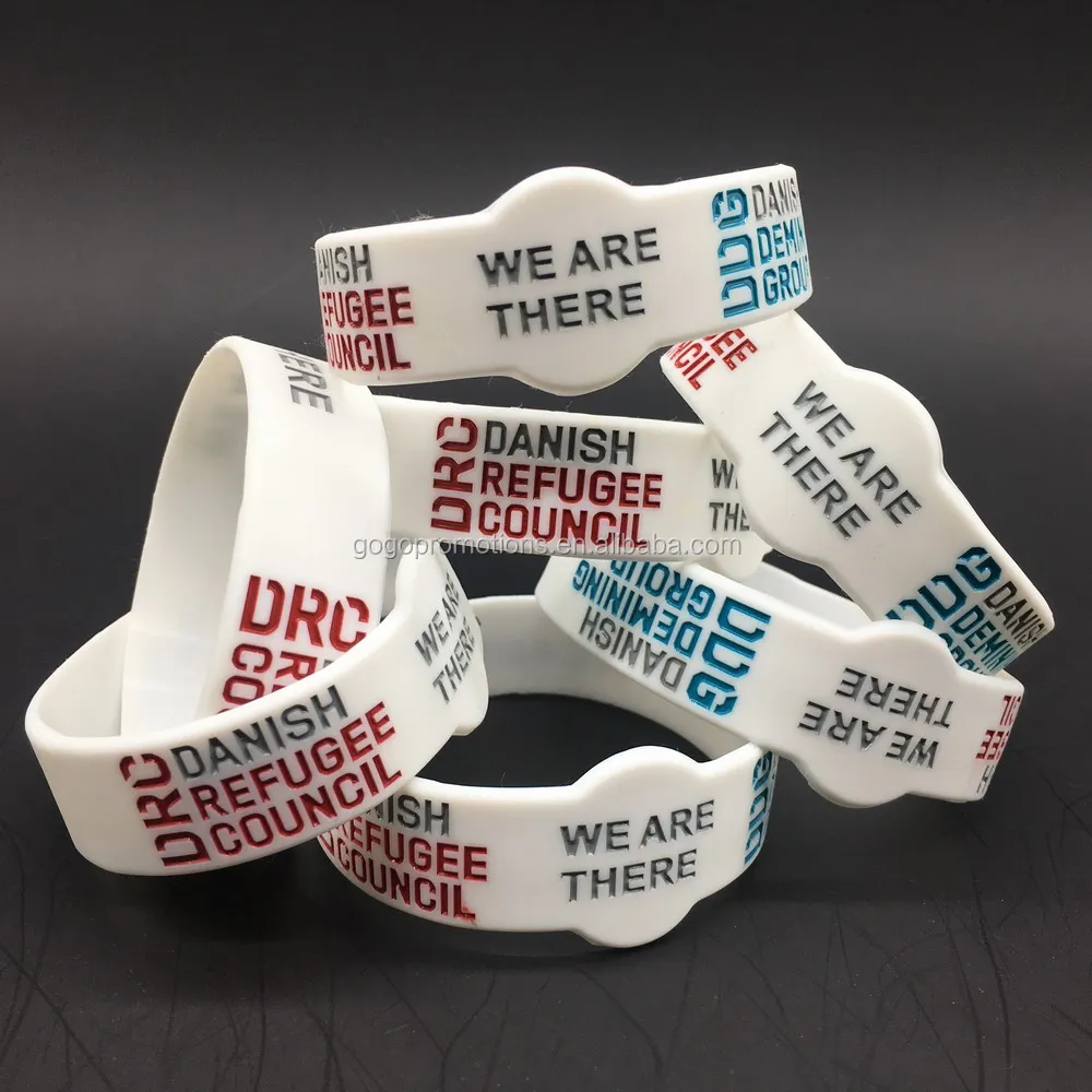 Custom Your Own Logo Fashion Rubber Silicone Bracelets Oem Factory ...