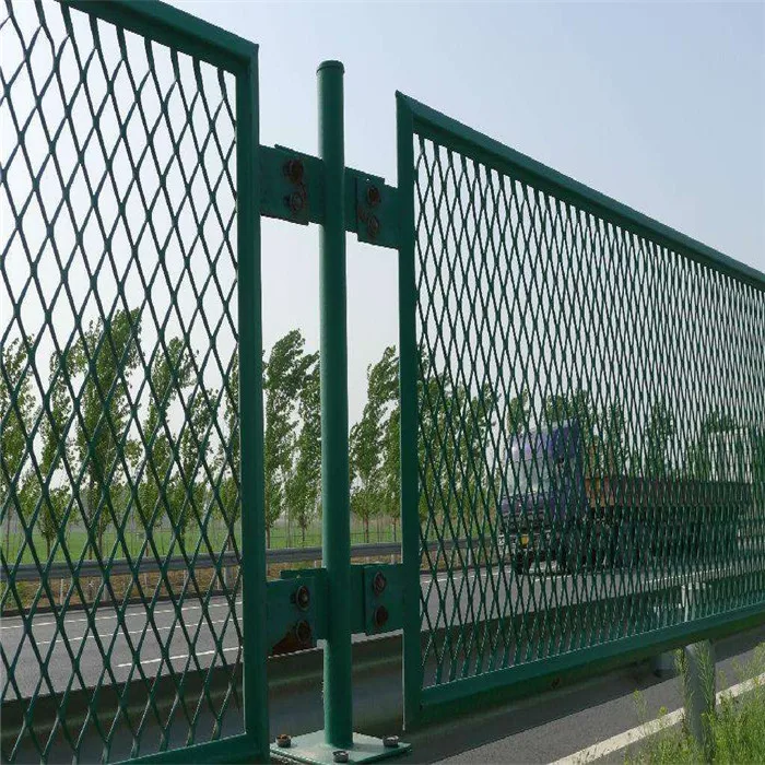 Robust Flattened Expanded Metal Mesh Fence Panel for All