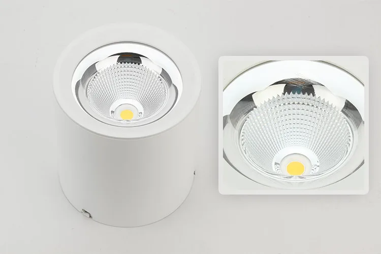 Nature White 15w 25w 35w 45w Dimmable Cylinder Cob Surface Focus Led ...