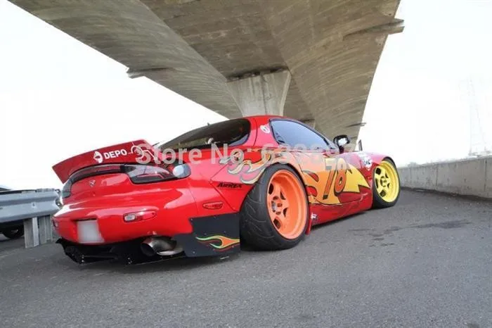 For Rx7 Fd3s Rb Style Frp Fiber Glass Rear Spoiler - Buy Rear Spoiler ...