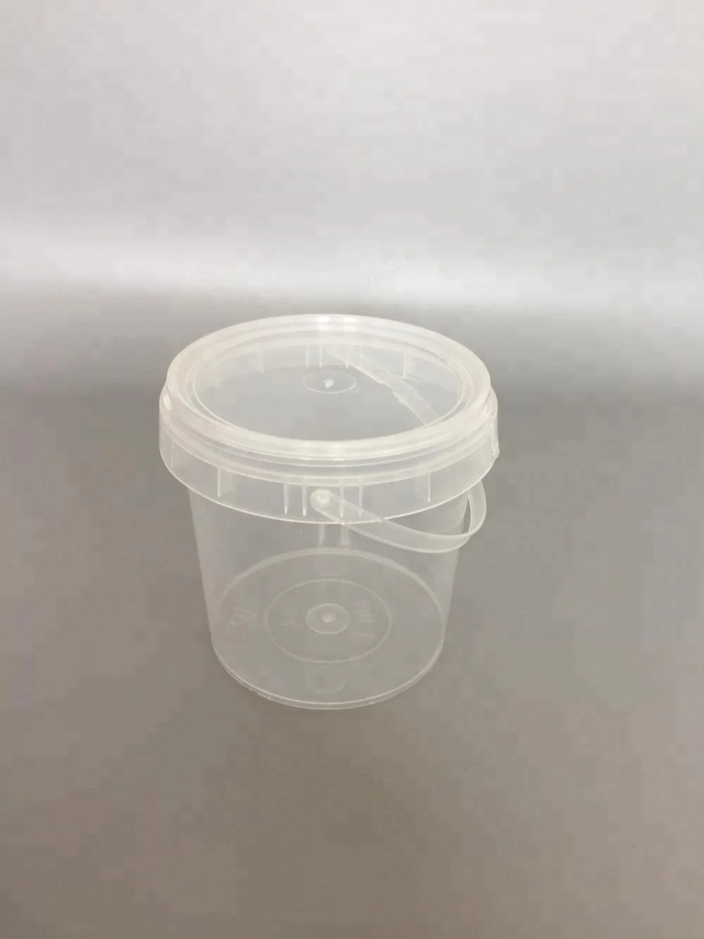 1litre Clear Plastic Pail With Lids Food Grade - Buy 1litre Food Grade ...