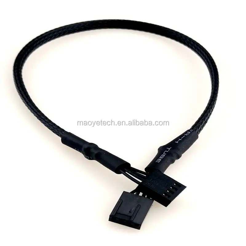 Motherboard CPU 4-Pin Female Fan Connector to Backplane