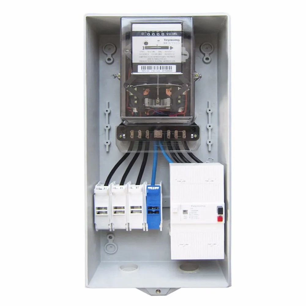 Three-phase Electric Meter Box for Outdoor Use - Tepsung