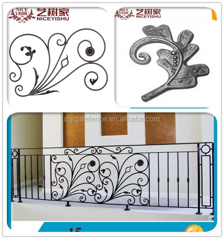 Italian Style Exterior New Design Modern Ornamental Aluminum Balcony ...