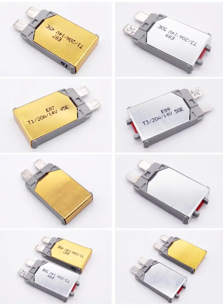 Automobile Fuse Auto Fuse Auto Parts Blade Type Modified Reset Circuit ...