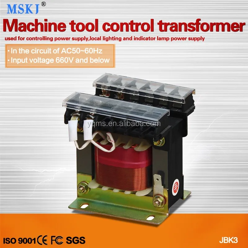 Mskj Jbk3-100va Machine Tool Control Transformer With Copper Wire - Buy ...