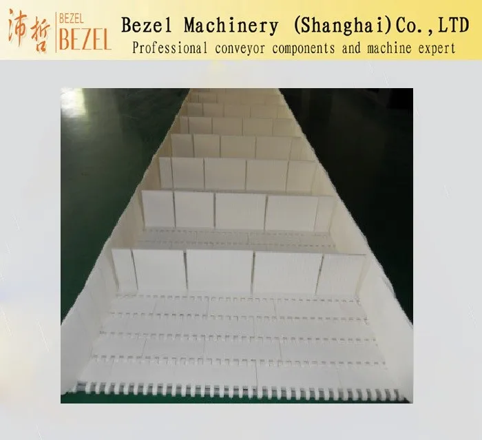 Opb Flat Modular Belt With Hole White 50.8mm Pitch Food Grade Modular ...