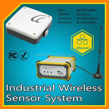 Industrial Wireless Sensor System Datalogger Zigbee Soil Moisture ...