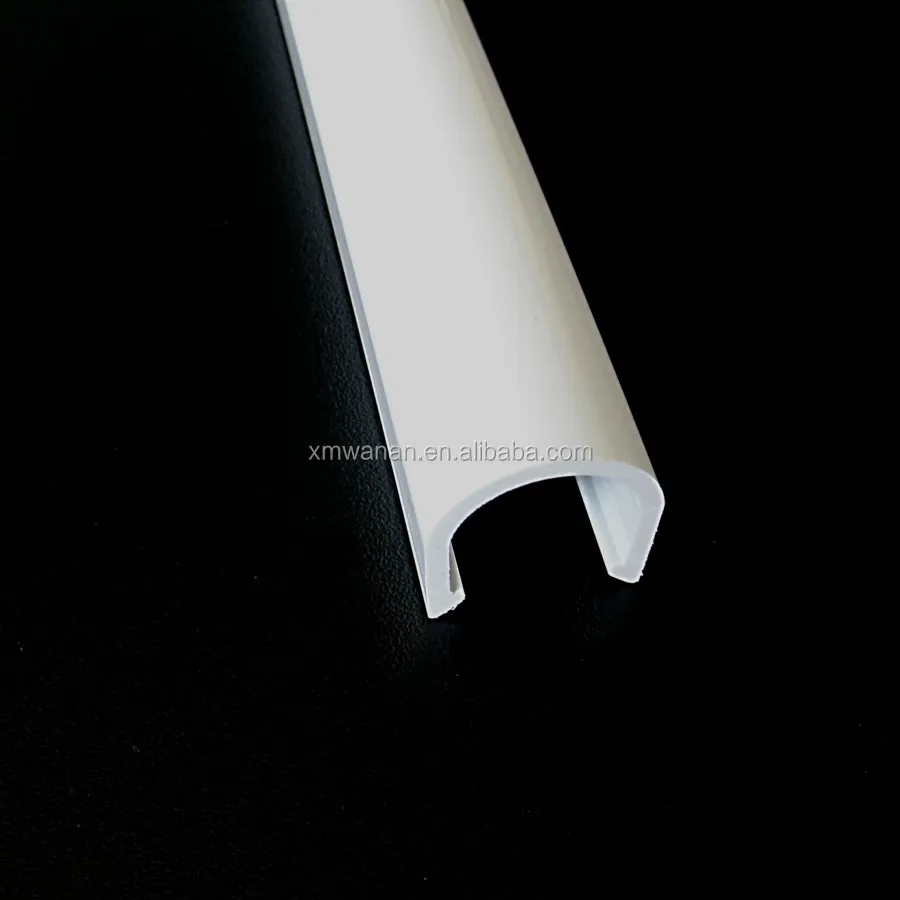 1 Inch White Pvc Bumper Strip Plastic Cover For Supermarket Counter ...