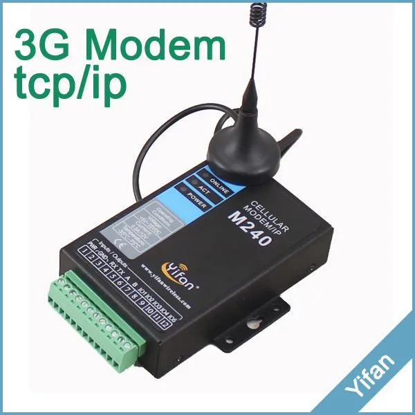 Umts 3g Modbus Rtu Modem M240 Series For Amr Plc Telemetry Automation ...