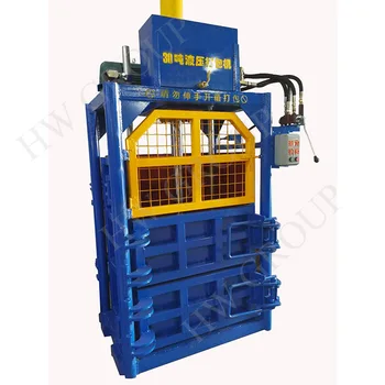 Hydraulic Baler Machine Carton Packer/vertical Compressed Carton Baler ...