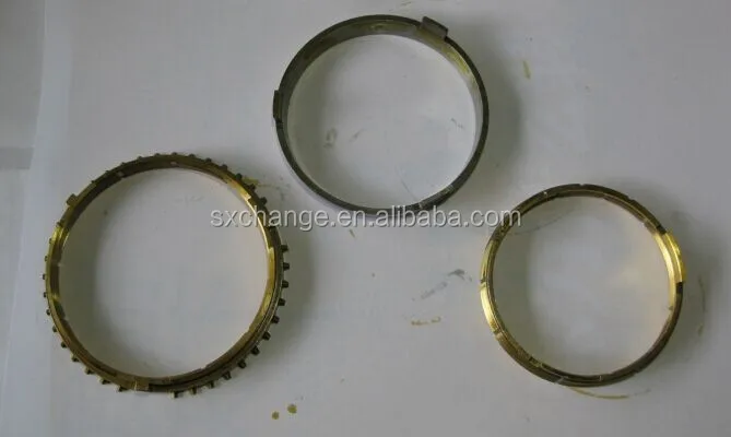 Factory Wholesale Gearbox Transmission Brass Synchronizer Ring 3 Sets ...